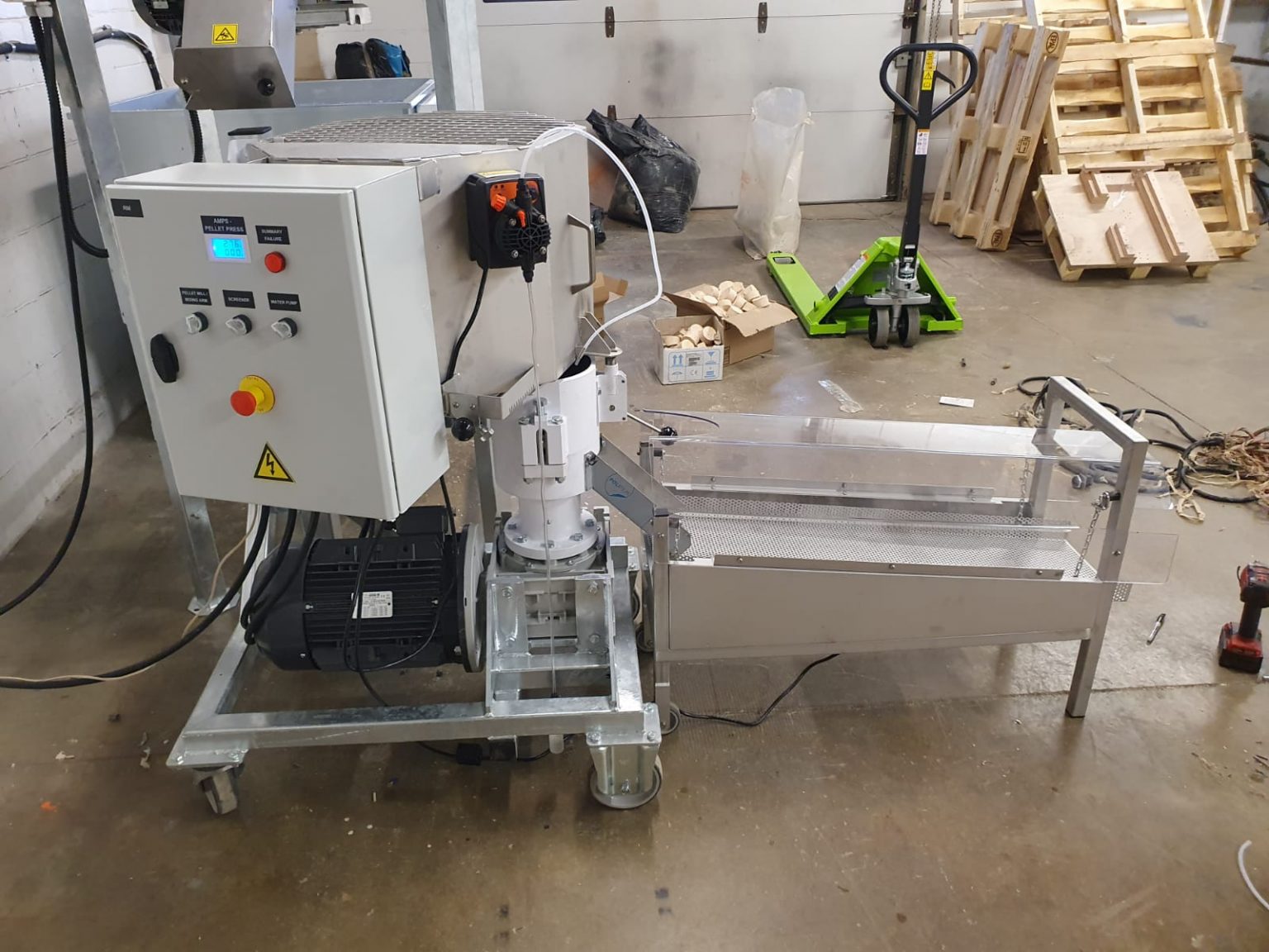 Straw Pellet Mill Machine - Elf Systems